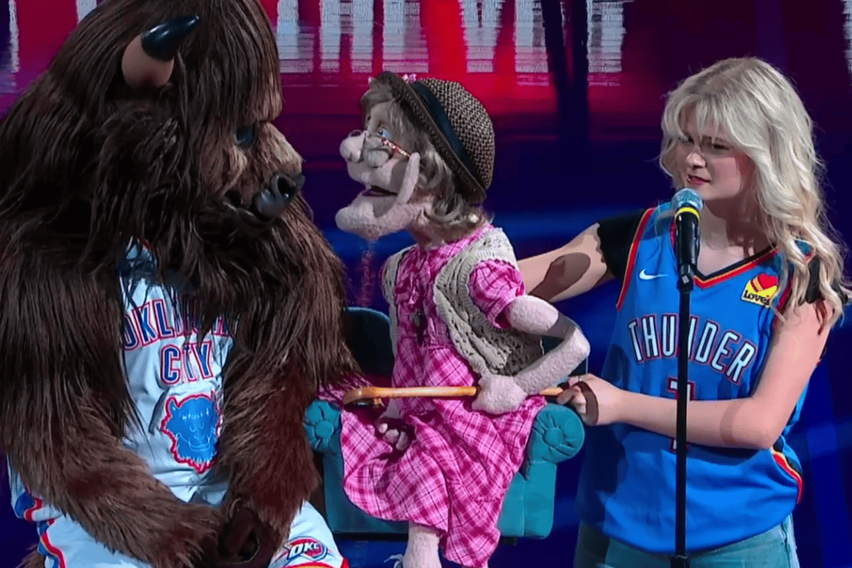 A Classic Reimagined: Darci Lynne and Edna Light Up the OKC Halftime ...