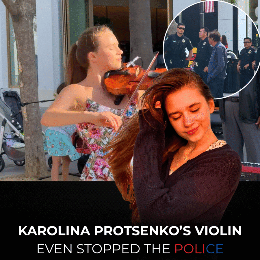 Karolina Protsenko’s Street Music; How a Violin Performance Even Stopped the Police