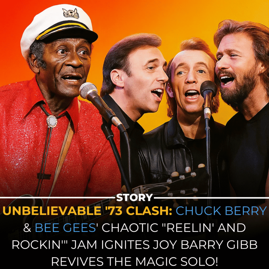 Chuck Berry And The Bee Gees’ Wild Collaboration And Barry Gibb Keeping ...