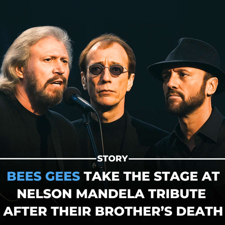 Bees Gees Take The Stage at Nelson Mandela Tribute Concert Soon After ...
