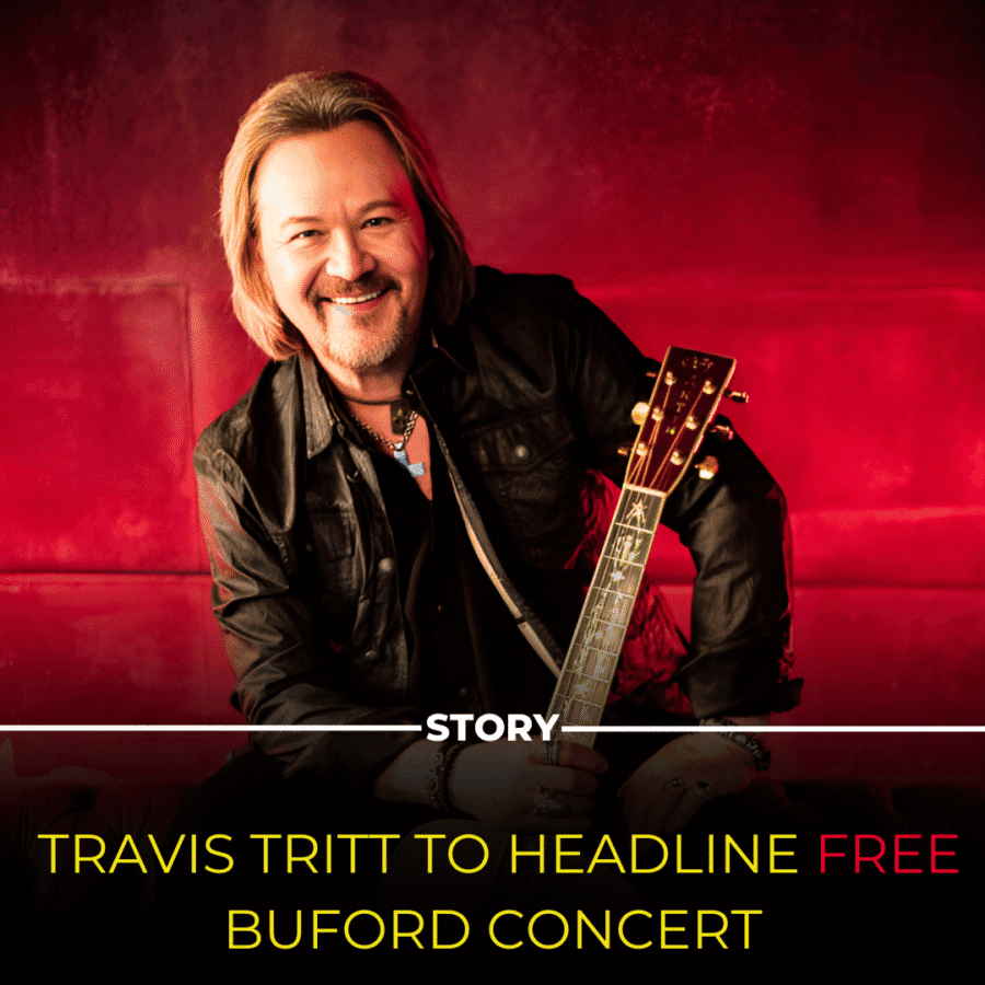 Country Star Travis Tritt to Headline Free Buford Concert; How to See ...
