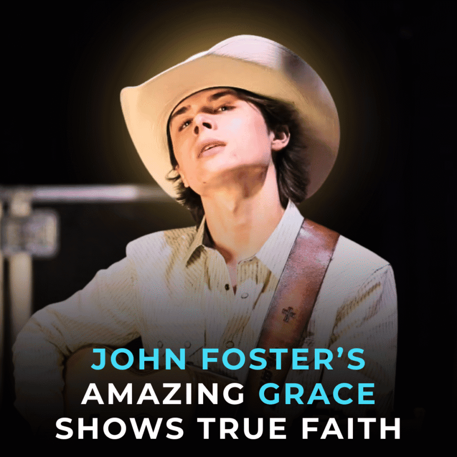 How John Foster’s 2024 “Amazing Grace” Video Shows His Faith & True ...