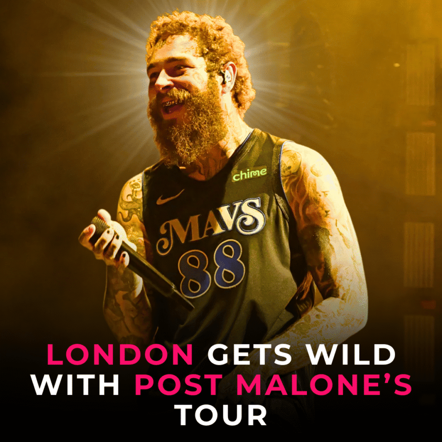 Post Malone Is Bringing Fireworks, Emotion, and Chaos to London