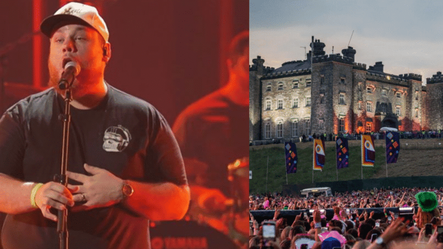 Luke Combs Makes History as First Country Headliner at Slane Castle