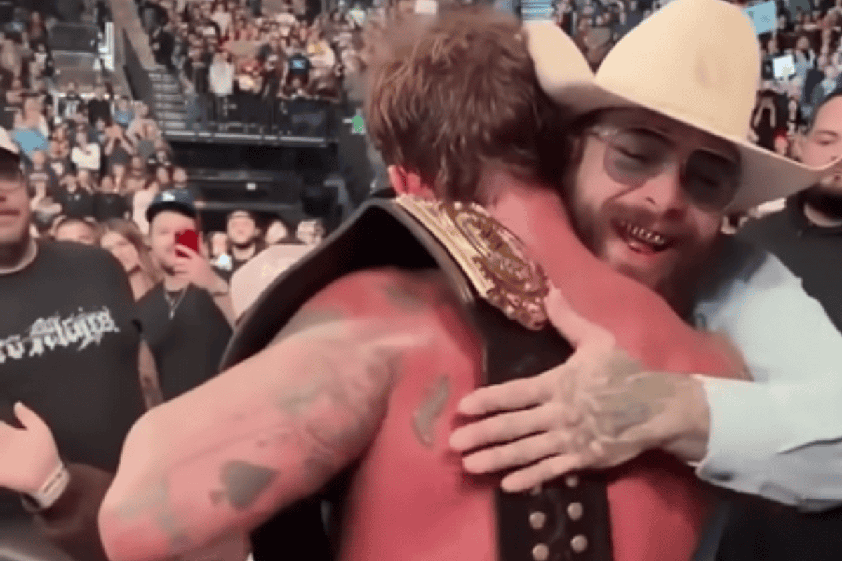 POST MALONE'S NEW FRIEND IS NOT SOMEONE TO MESS AROUND WITH